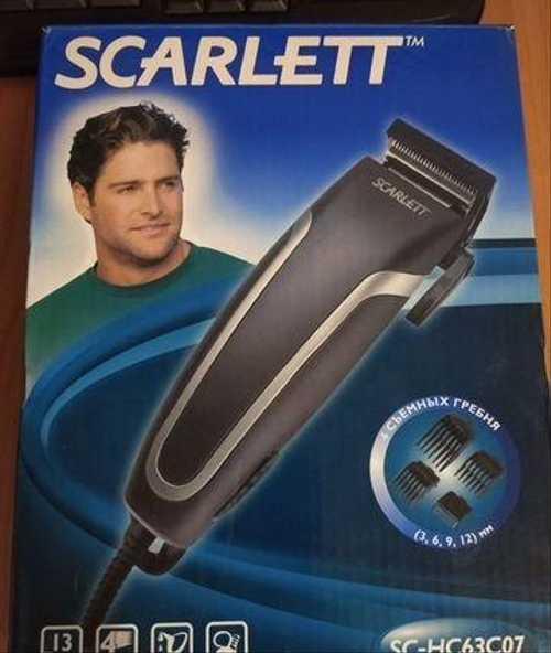Машинка для стрижки волос Scarlett SC-HC63C07