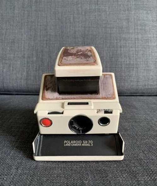 Polaroid SX-70 (sx 70) с кожаным кейсом
