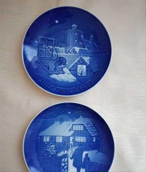 Коллекционные тарелки Рождество в Копенгагене