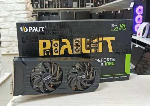 Видеокарта Palit GeForce GTX 1060 Dual, 3Gb gddr5