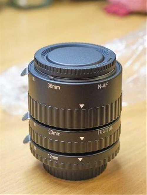 Переходные кольца (макрокольца) для Nikon