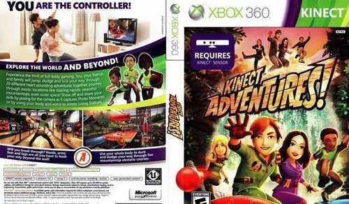 Лицензионная Игра- кинект XBox "Kinect Adventures"