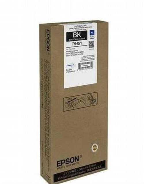 Картридж Epson T9451 Black WF-C5290DW/5190/C5790DW