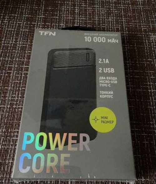 Павербанк TFN Power Core 10 000 мАч