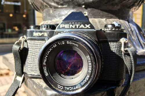 Легендарный Pentax MV 1 + Pentax-M 1:2 50 mm