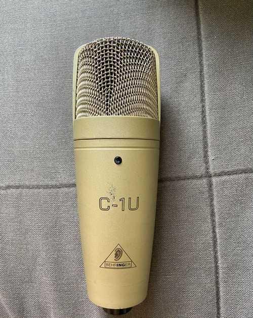 Студийный микрофон behringer C-1U