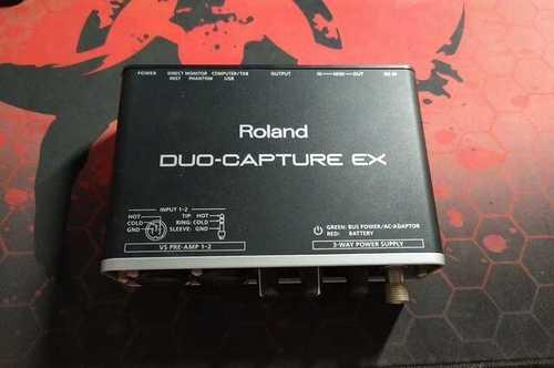 Звуковая карта roland duo capture