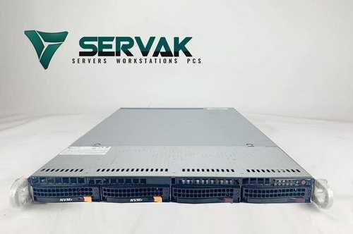 Сервер Supermicro 6018R 2xNVMe 2xE5-2680v3 128GB