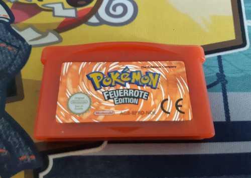 Pokemon FireRed для Gameboy Advance