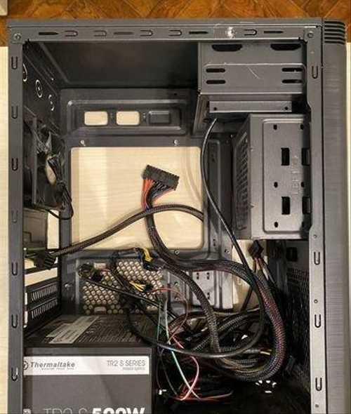 Корпус Zalman ZM-T5 + бп Thermaltake TR2 S 500W