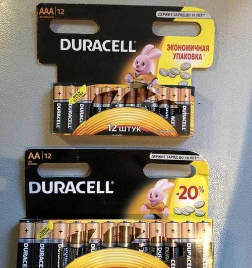 Новые батарейки Duracell