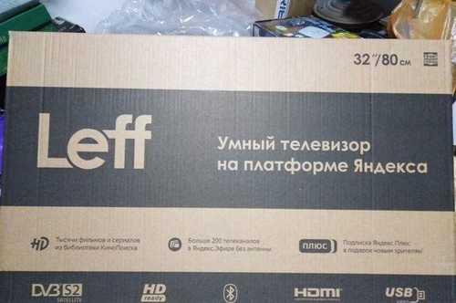 Телевизор leff 32H520T Smart