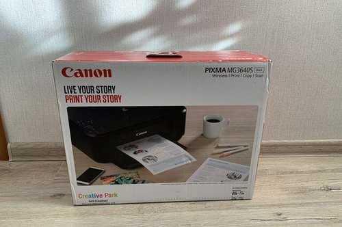 Мфу Canon pixma MG3640S