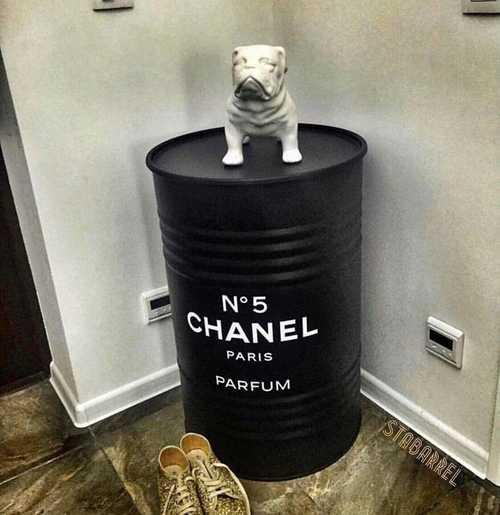 Декоративная бочка Chanel (Шанель)