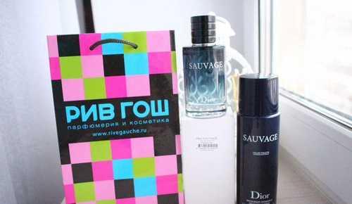 Мужской парфюм Dior Savage (подарочный набор)