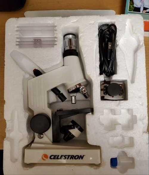 Микроскоп Celestron Digital Microscope Kit 600x | Festima.Ru - Мониторинг объявлений