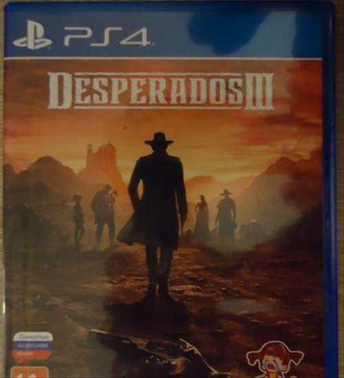Продажа диска Desperados 3 (PS 4)