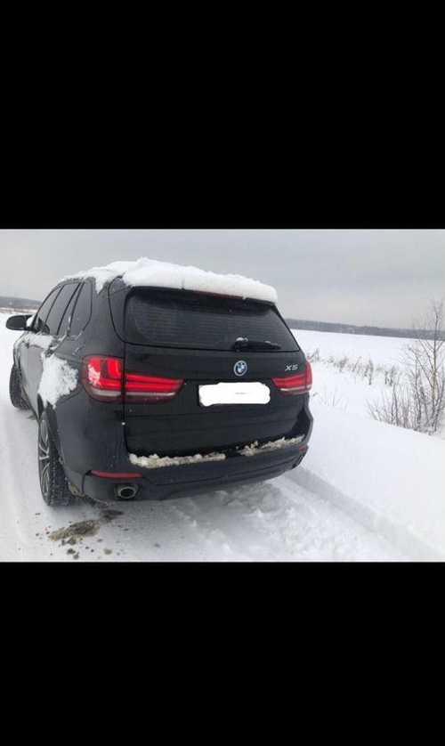 Задний бампер на бмв Х5 Ф15 2015 г.в