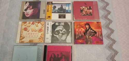 Японские исполнители на CD (аудио компакт дисках)
