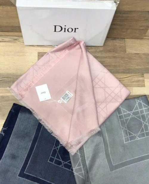 Женский платок Dior с люрексом