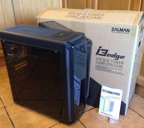 Zalman i3 Edge Black. Корпус ATX Zalman i3 Edge. Zalman i3 Edge Black Soft. ATX Zalman i3.