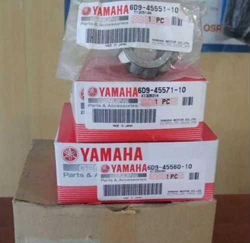 Шестерни редуктора Yamaha F80-100 комплект