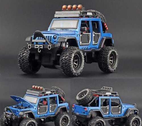 Коллекционная модель 1/24 Jeep Wrangler