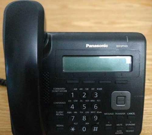 SIP-телефон Panasonic KX-UT123