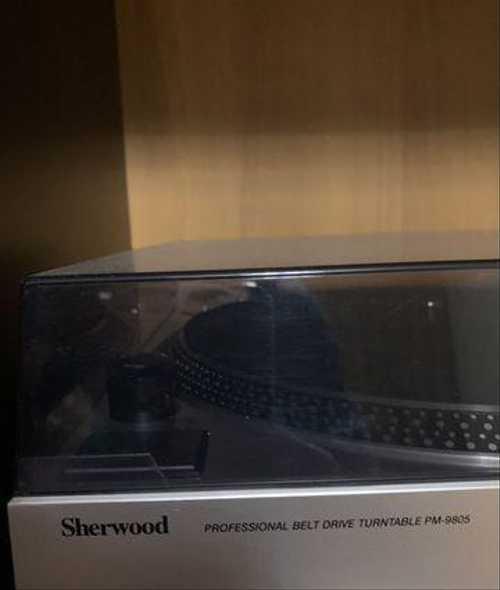 Виниловый проигрыватель Sherwood pm - 9805