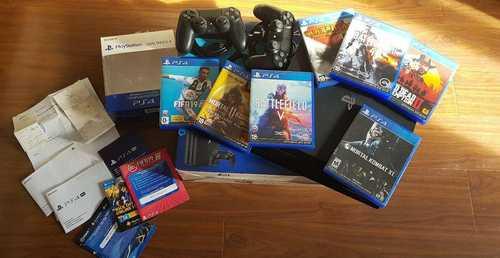 Sony play station 4PRO 4K/HDR 1TB