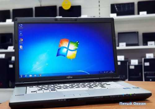 Ноутбук Fujitsu на Core i3 с гарантией