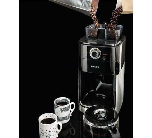 Кофеварка капельная Philips Grind&Brew HD 7762