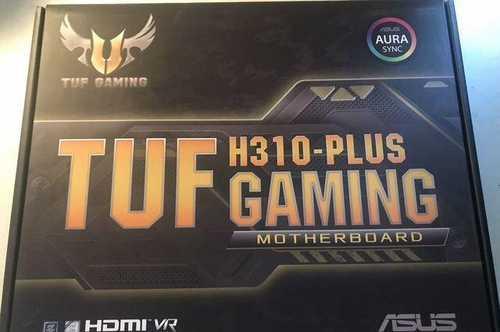 Материнская плата asus TUF H310-plus gaming