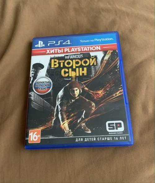 Ps4 игра Infamous: Второй сын