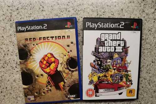 GTA 3 Red Faction 2 ps2
