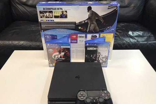 PS4 Sony ps4 slim 1tb + Игры Приставка Магазин