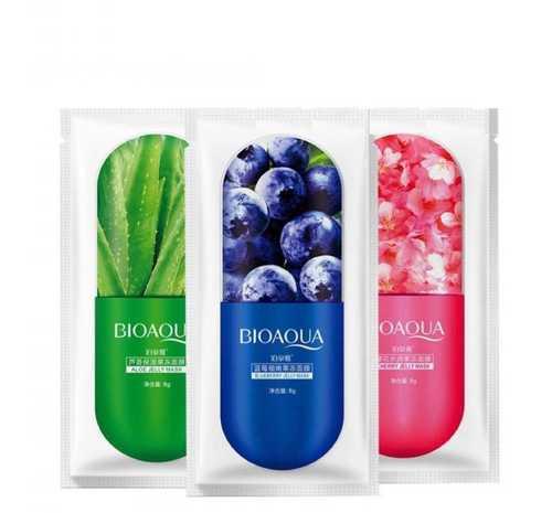 Ночная увлажняющаямаска с алоэ BioAqua