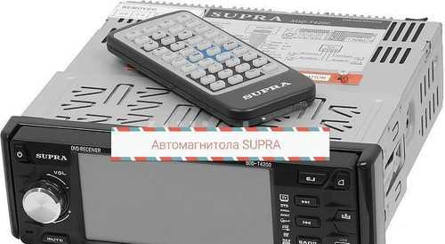 Автомагнитола supra SDD-T4200, USB, SD/MMC