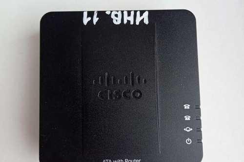 Voip шлюз с роутером Cisco SPA122