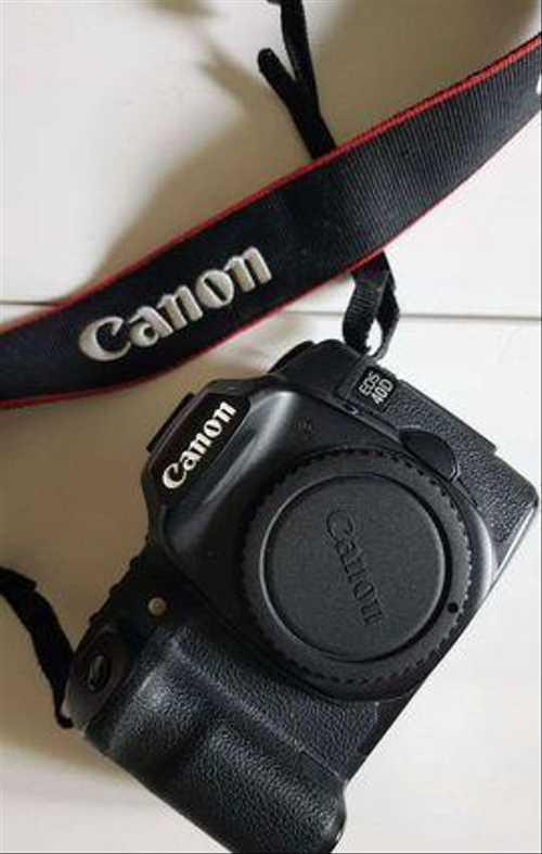 Зеркальный фотоаппарат canon 40d body