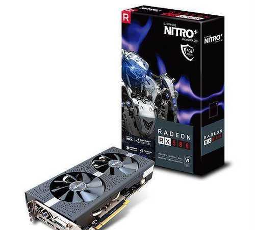 Видеокарта Sapphire nitro rx580 4gb