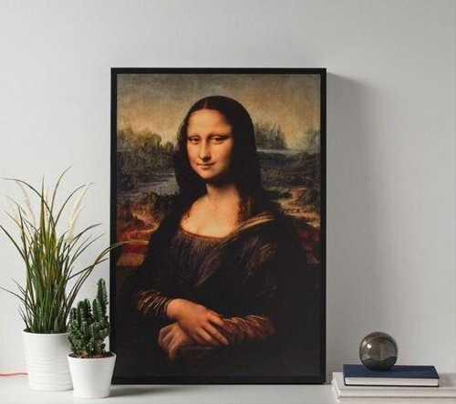 Лайтбокс Markerad Mona Lisa от IKEA x Virgil Abloh