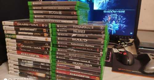 35 игр на xbox one и Xbox 360