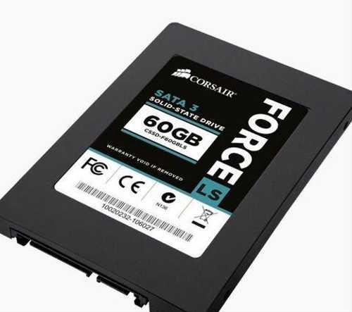 Жесткий диск 60Gb ssd SATA 3 Corsair