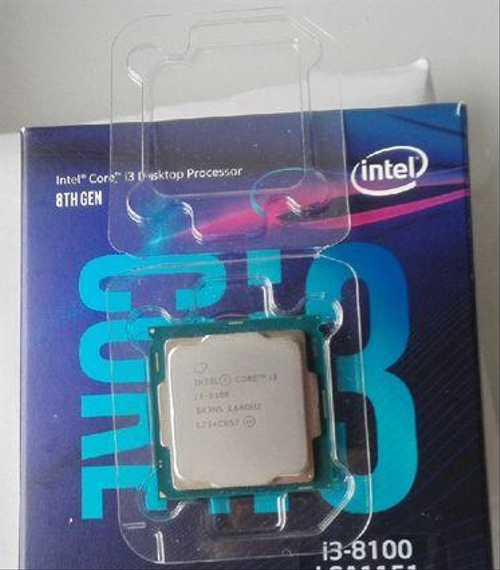 Продам процессор i3-8100 (сокет LGA 1151)