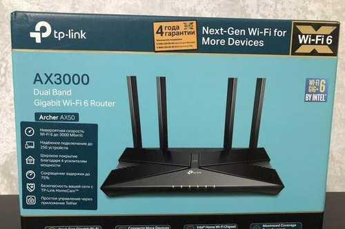 Wifi роутер tp link archer ax50