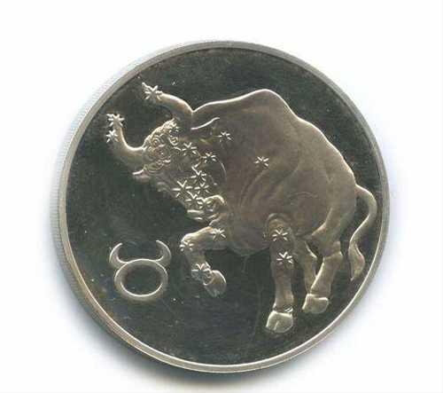 Монета 3 рубля серебро 2004г коллекционная