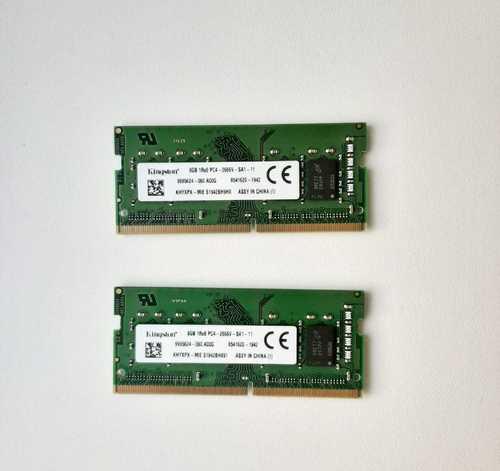 Khyxpx-MIE Kingston 8GB 1RX8 PC4-2666 (2 шт.)