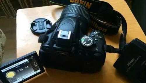 Зеркальный фотоаппарат Nikon D5600 с объективом 18