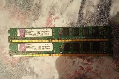 Комплект ram DDR3 4gb (2х2)